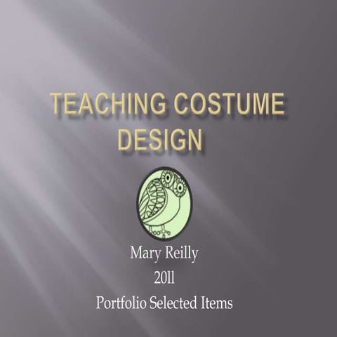 Costume design | PPTX
