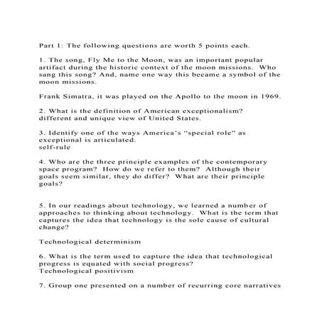 Part 1 The following questions are worth 5 points each.1. The.docx