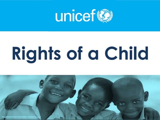 Module 01 introduction to child rights | PPT