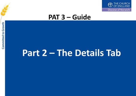 Part 5 - Receipts and Payments Summary and Budget | PPT