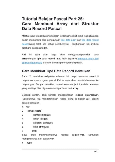 Part 23 Type Data Record | PDF
