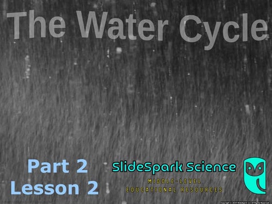 The Water Cycle | PPTX