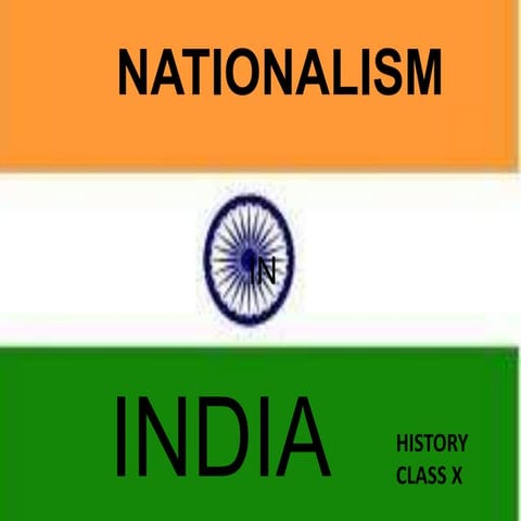 Part 2 nationalism in india ppt 190121 | PPTX