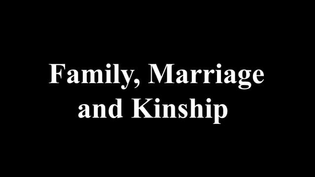 Kinship | PPTX
