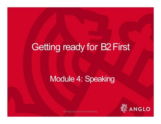 FCE speaking - part 4 | PPT