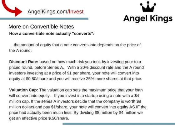 What is a Convertible Note: Part 1 - AngelKings.com