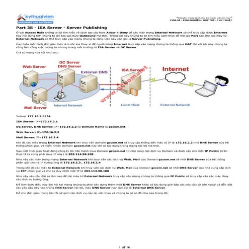 Part 38 isa server - server publishing - configuration -www.key4_vip.info