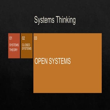 Part 3 Open Systems | PPTX