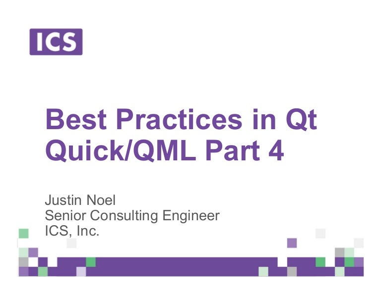 Best Practices In Qt Quickqml Part 4