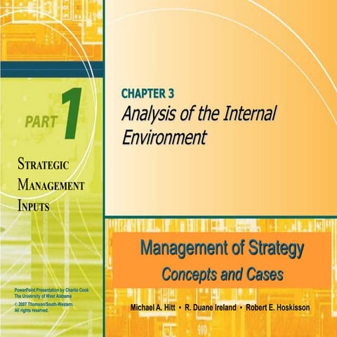 Part4-Analysis of the Internal environment.ppt