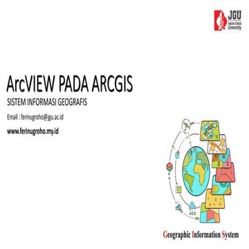 Part 4 - arc view pada arcgis | PPTX