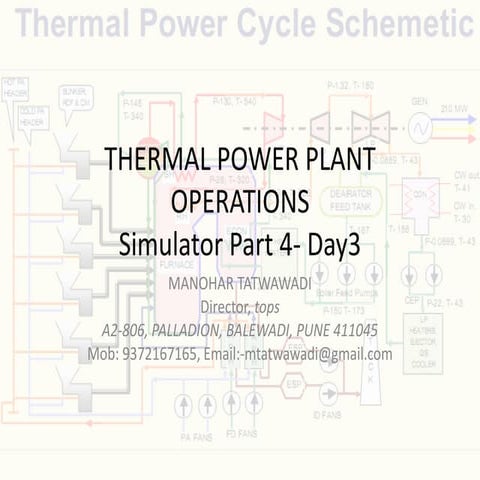 Steam blowing procedure | PPS
