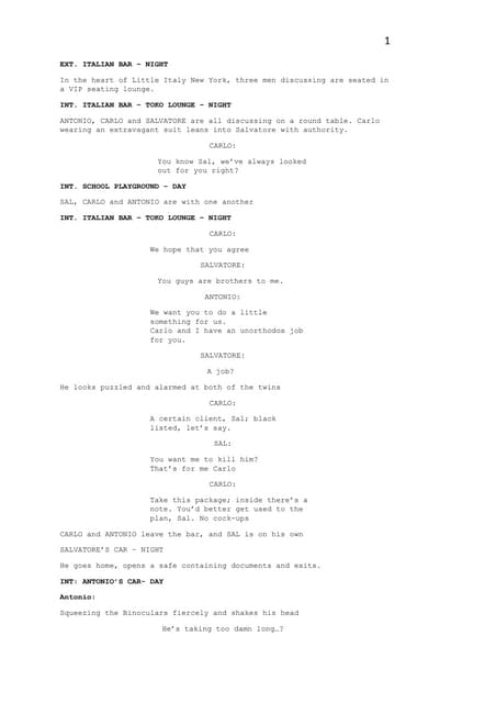 The trailer screenplay | PDF