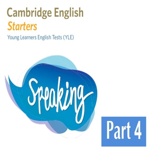 Part 4 starters | PPT