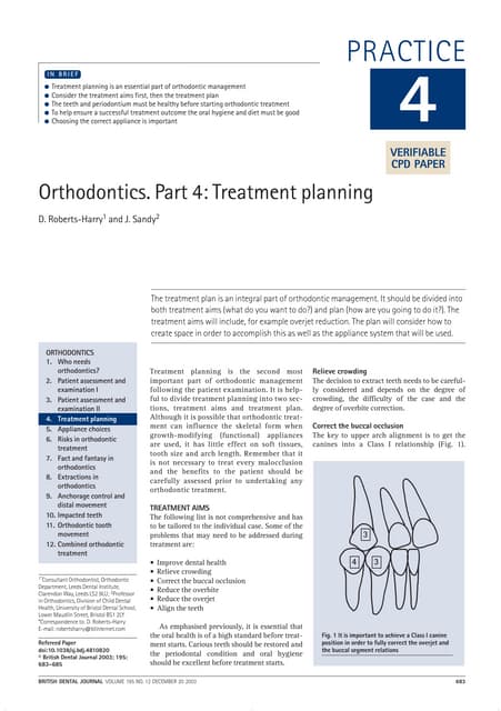 Index of Orthodontic Treatment Need (IOTN) | PPT