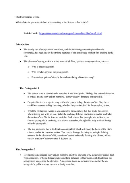 Movie screenplay | PDF