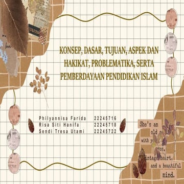 Template Ppt Konsep Pendidikan Islam Pptx