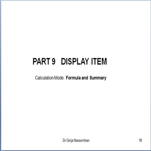 Part 9 display item | PDF