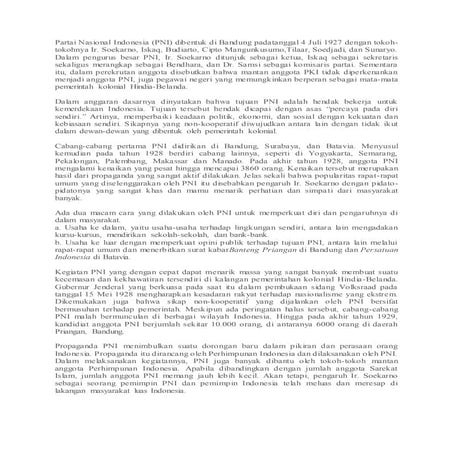 Partai Nasional Indonesia | DOCX