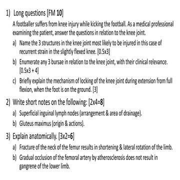 Part completion test - Lower limb.pptx