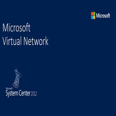 Private Cloud Administration - NVGRE | PPT