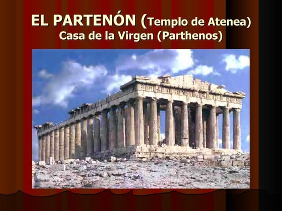 Partenon Análisis Arquitectonico | PPT