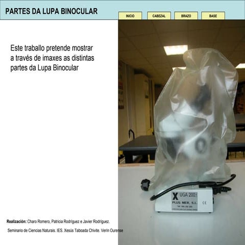 Partes De Lupa Binocular | PPT