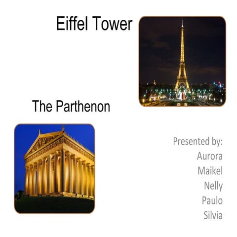 Parthenon vs Tower Eiffel | PPT