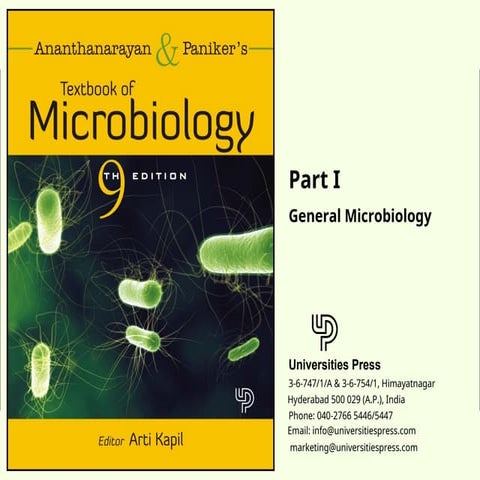 Part I Chapter 1 Introduction And Bacterial Taxonomy File B Ppt