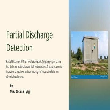 Partial-Discharge-Detection Partial-Discharge-Detection Partial-Discharge-Detection | PPT