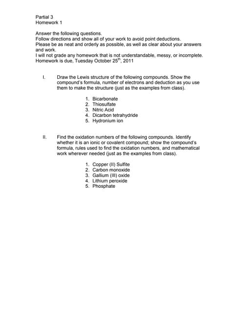 Third partial review | PDF