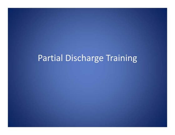 Diagram of Partial Discharge(PD) Tester | PPT