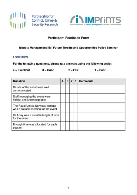 Student presentation evaluation form | PDF