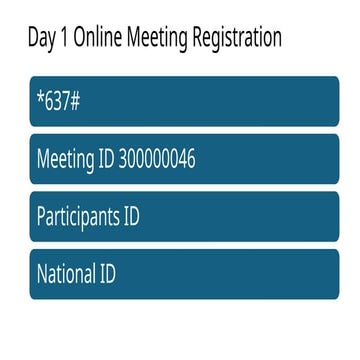Participants Registration.pptx Biosafety Prese | PPTX