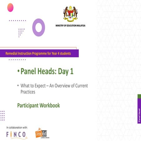 participant workbook for remedial instruction course | PPT