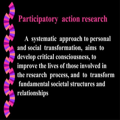 Participatory action research | PPT