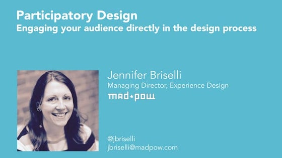 Participatory design & Public libraries | PPT