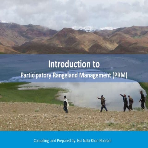 Participatory Rangeland Management (PRM) | PPTX