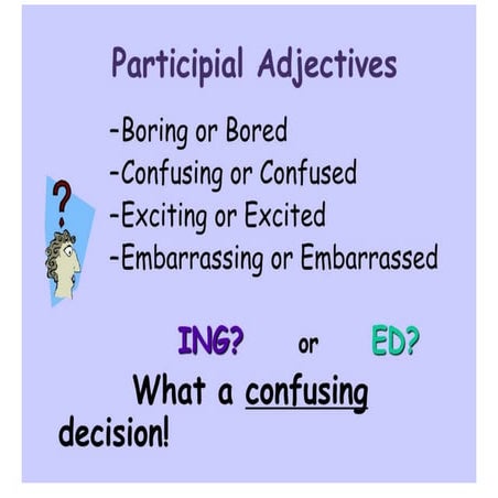 Participial Adjectives | PPT