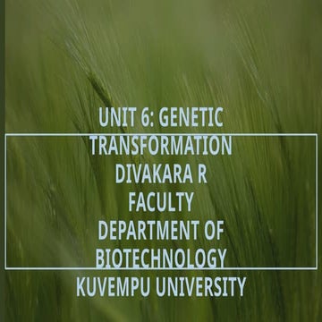 Biolistics | PPTX