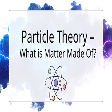 Understanding Particle Theory: The Building Blocks of Matter and Their ...