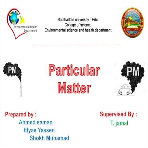 Particular matter | PPTX