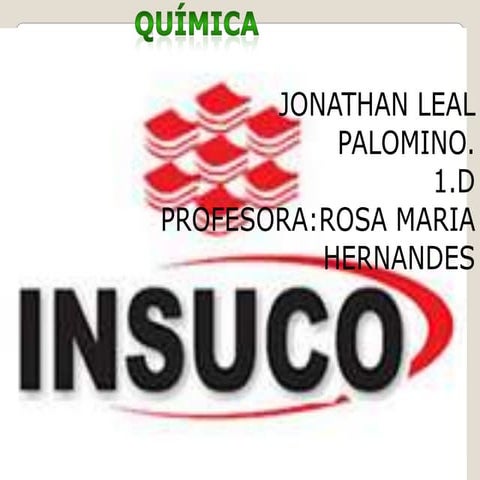 Química 1 Primer Parcial Particulas Subatómicas | PPSX