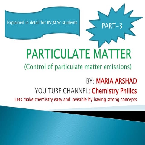 Particulate matter | PPT