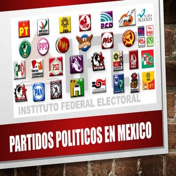 LA HISTORIA DE LOS PARTIDOS POLITICOS EN MEXICO .pptx