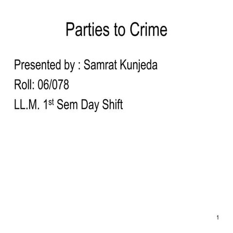 Parties to crime.ppt