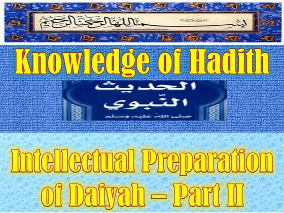 Classification of Hadiths for Cambridge Students.pptx
