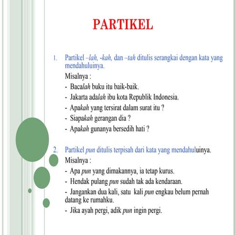 Partikel | PPT
