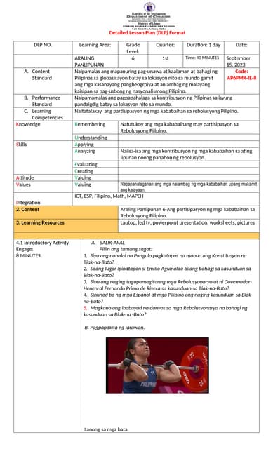 PARTISIPASYON NG KABABAIHAN SA REBOLUSYON.ppt