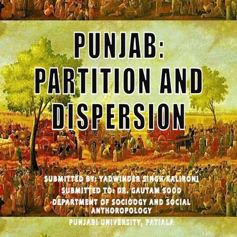 Partition of Punjab | PPTX